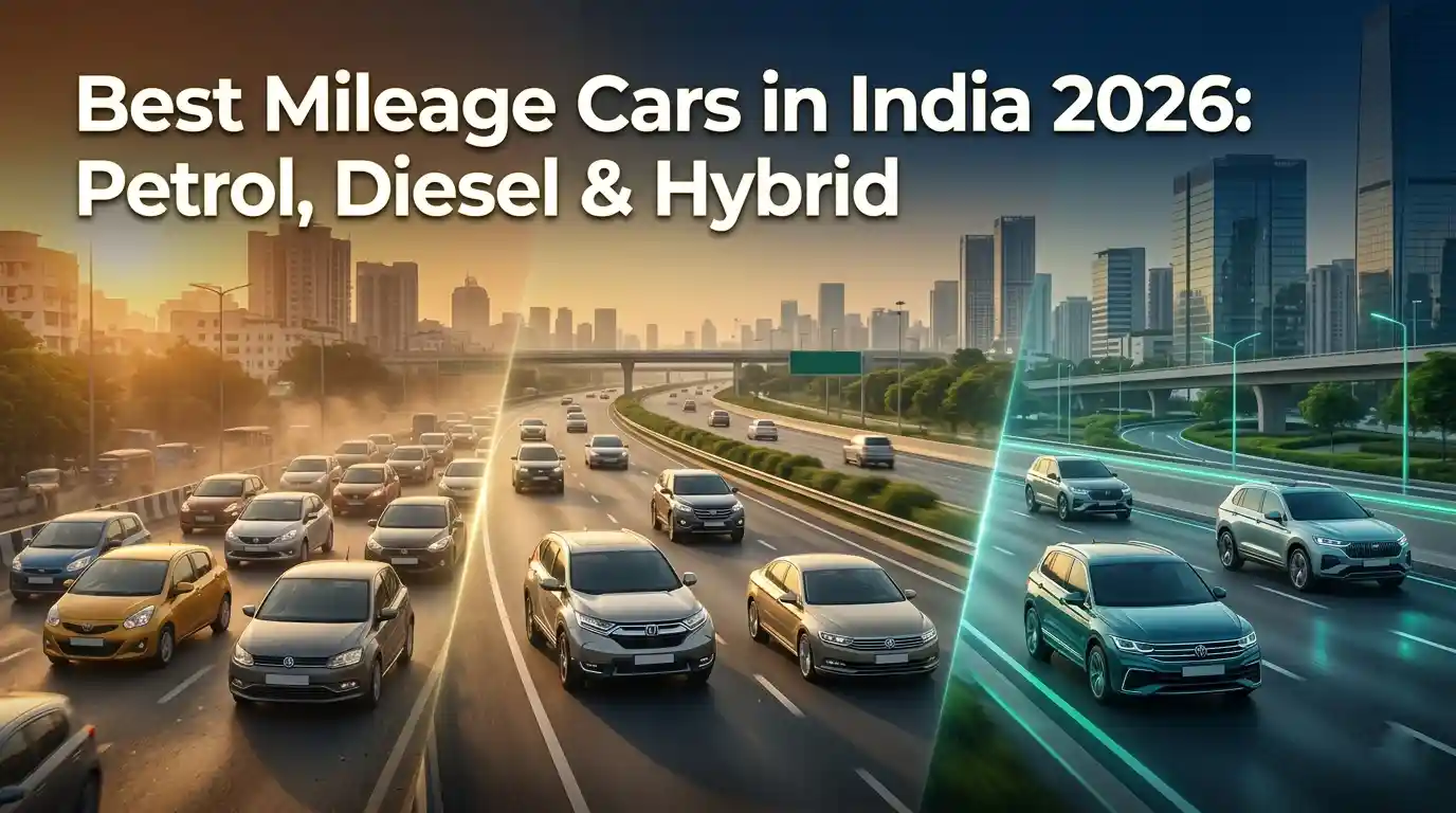 Best Mileage Cars in India 2026: Petrol, Diesel & Hybrid
